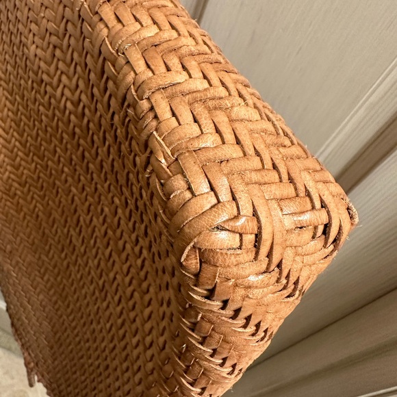 Dragon Diffusion | Bags | Dragon Diffusion Leather Woven Tote Bag ...